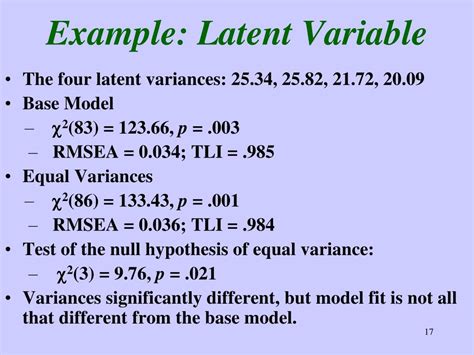 Ppt Confirmatory Factor Analysis Of Longitudinal Data Powerpoint Presentation Id 6023069