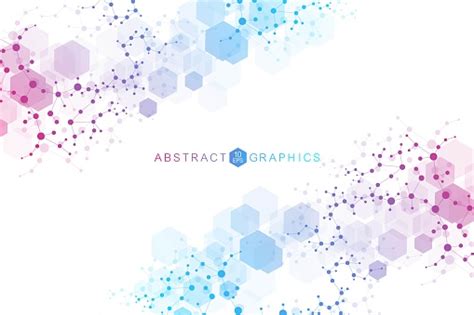 구조 분자 및 통신 Dna 원자 뉴런 설계를 위한 과학적 개념 점으로 연결된 선 의료 기술 화학 과학 배경 벡터 그림입니다 생명 공학에 대한 스톡 벡터 아트 및 기타 이미지