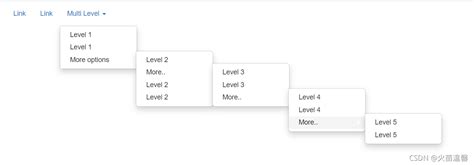 Bootstrap悬浮多级导航菜单bootstrap 水平导航多级 Csdn博客