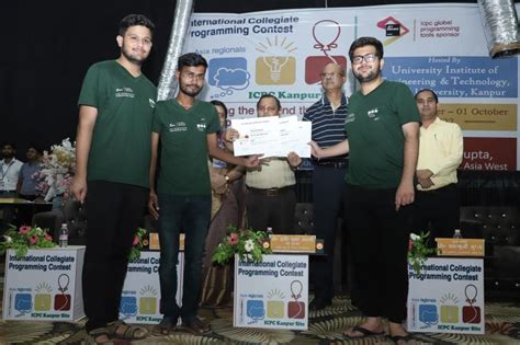 ACM International Collegiate Programming Contest Asia Region Kanpur Site Chhatrapati Shahu
