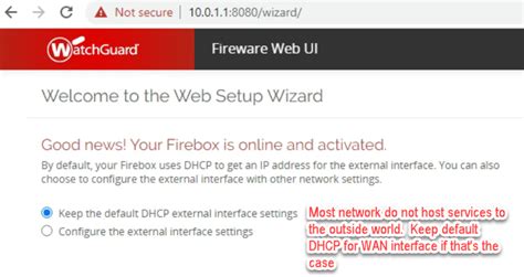 Watchguard Network Setup And Firebox Optimization Network Antics