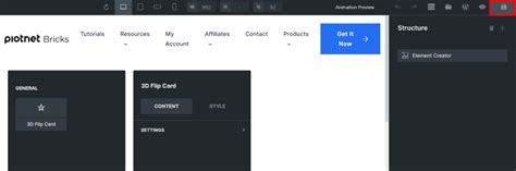 How To Create Fancy D Flip Card Effects On Hover Piotnet Bricks