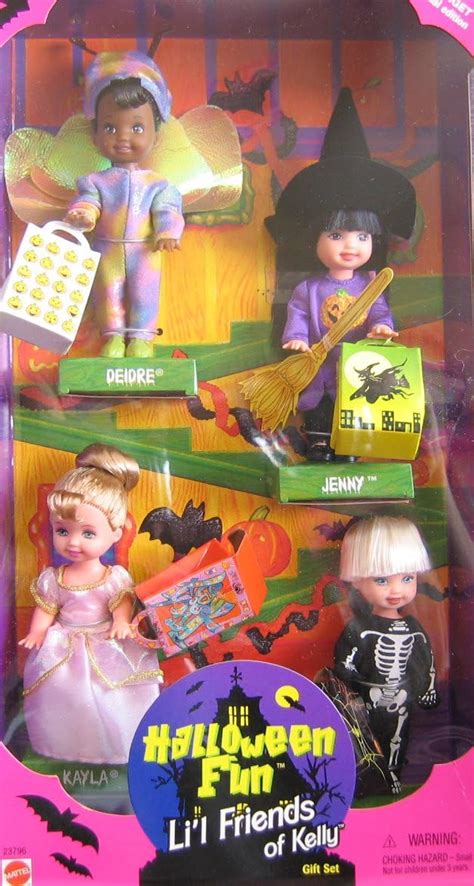 Barbie Kelly Halloween Fun Lil Friends Of Kelly T Set