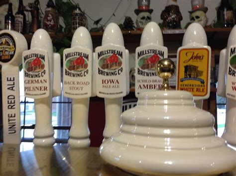 The Tap Selection In The Millstream Brewery Amana Colonies