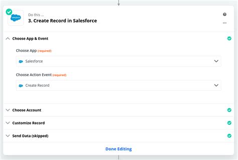 Updating Salesforce Contact Record Log A Call Zapier Community