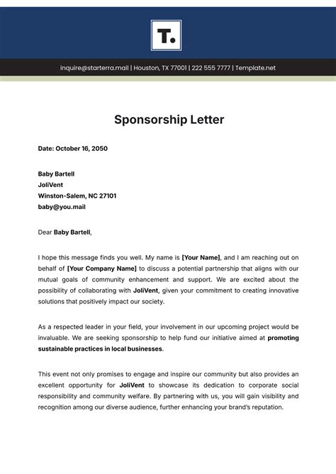 Free Donation Letter Templates Editable And Printable
