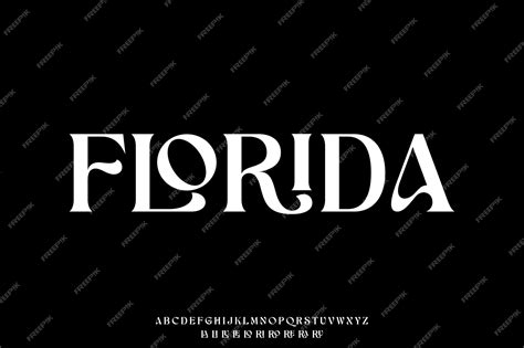 Premium Vector Elegant Curvy Stylish Alphabet Typeface Display Font