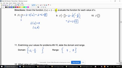 71b Lesson Function Rules And Function Notation Part Iii Youtube