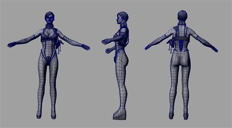 Makehumancommunity Org View Topic Game Ready Mesh