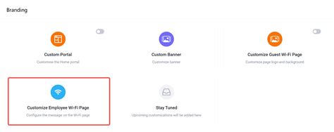 Customizing Employee Wi Fi Page Sealsuite Byteplus
