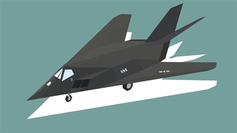 F117 3d Models Sketchfab