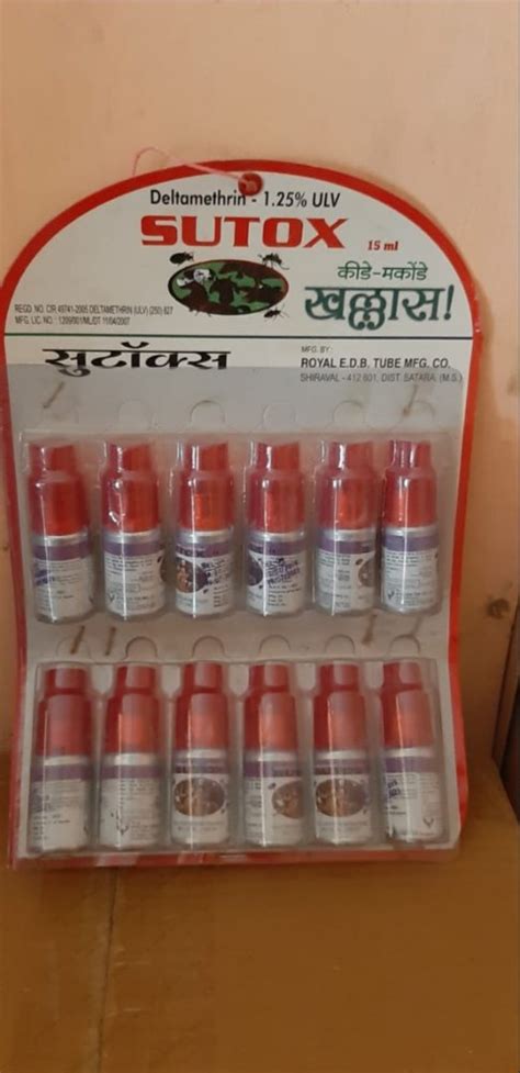 Sutox Pest Insecticide 15 Ml Bottle At Rs 40 Piece In Nashik Id