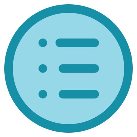 Menu Generic Color Lineal Color Icon