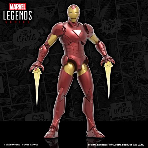 Iron Man Extremis Armor Marvel Legends Hasbro