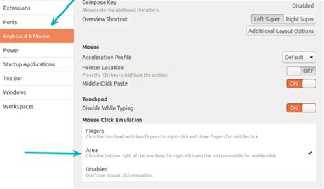 mejora el funcionamiento del touchpad y mueve los botones de la barra