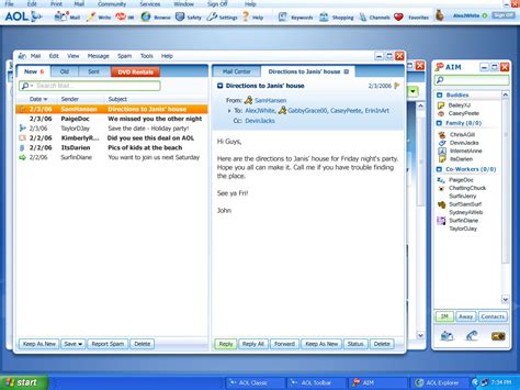 Aol Instant Messenger Portfolio