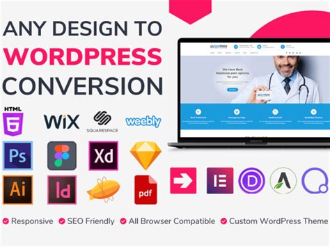 Perfect Wordpress Website Using Acf Elementor From Psd Figma Sketch