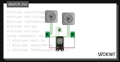 Steppers Wokwi Esp32 Stm32 Arduino Simulator