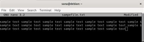 Copying Text To The Debian Terminal Vitux