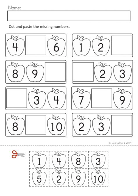 Number Order 1 10 Interactive Worksheet Literacy Worksheets Preschool Math Worksheets Math