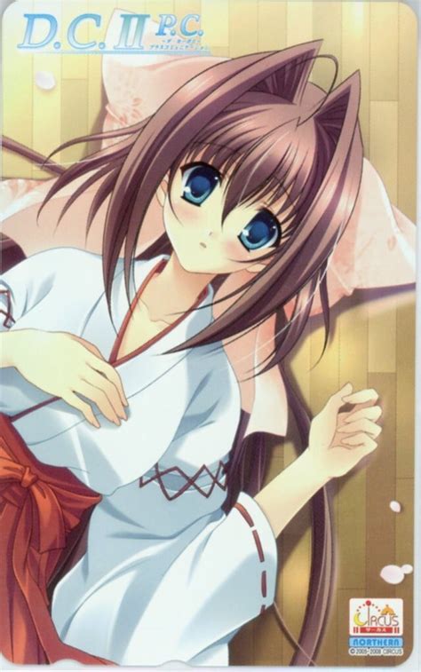 Yahoo オークション [f4 8]d C Ⅱ ダ・カーポⅡ テレカ かゆらゆか