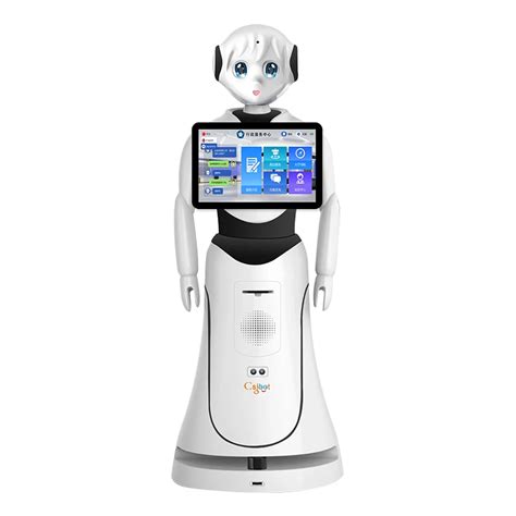 Auto Charge Intelligent Robot Consultant Humanoid Smart Service