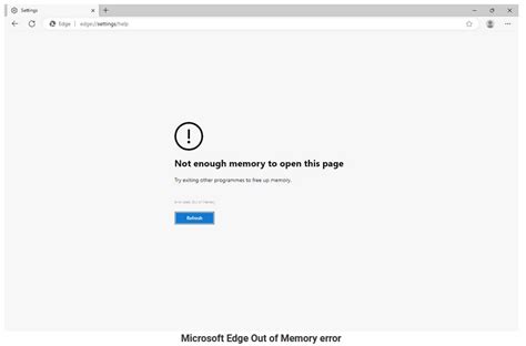 Microsoft Edge Update Sparks Out Of Memory Crashes Prompting