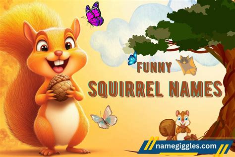 307 Funny Squirrel Names Cute And Silly Ideas