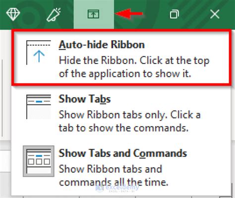 Ms Excel Ribbon And Its Function Exceldemy