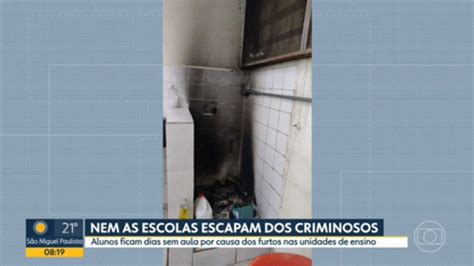 V Deo Alunos Ficam Dias Sem Aula Por Furtos Em Escolas Na Maior Cidade Do Pa S Bom Dia Sp G