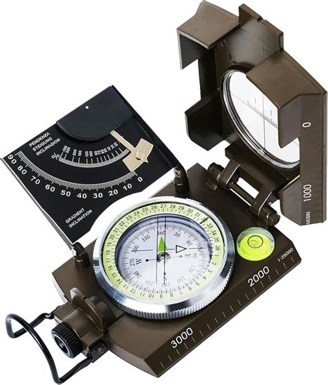 Posinly Military Compass Multifunctional Waterproof Durable