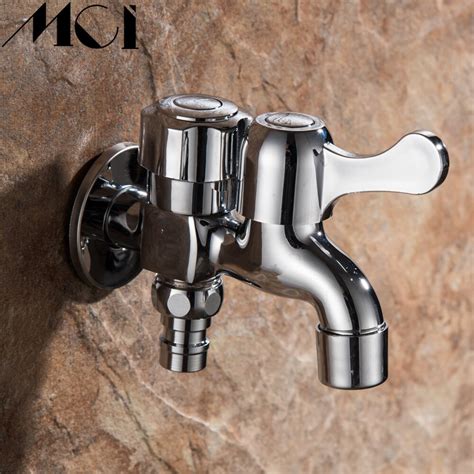 Brass Wall Mount Chrome Finished Small Tap Decorat Vicedeal