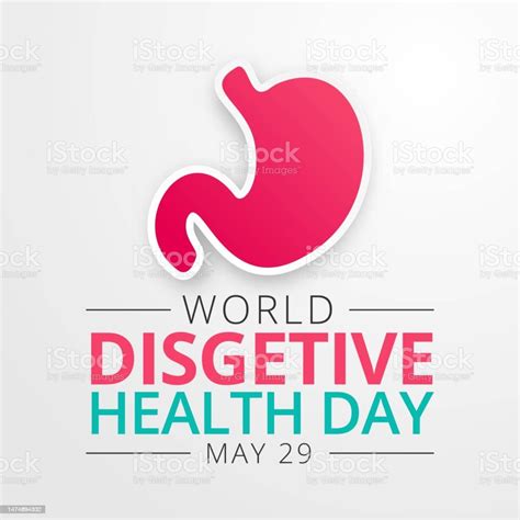 세계 소화기 건강의 날 디자인 임신성 시스템 장기 인식 개념 5월에 대한 스톡 벡터 아트 및 기타 이미지 5월 개념 개념과 주제 Istock