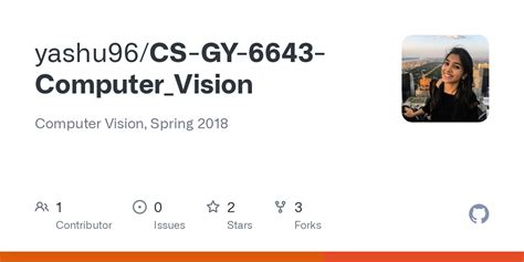 CS GY 6643 Computer Vision CV Assignment1 CV Assignment Ipynb At Master Yashu96 CS GY 6643