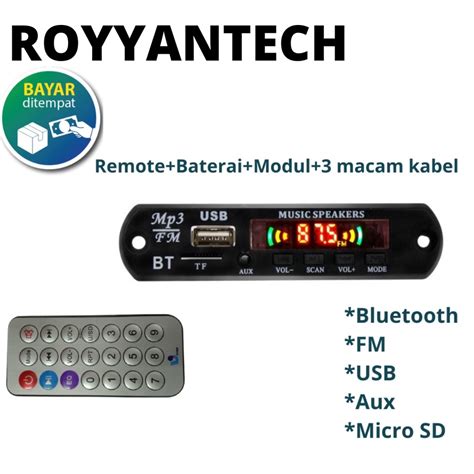 Jual Kit Modul Mp Player Bluetooth Shopee Indonesia