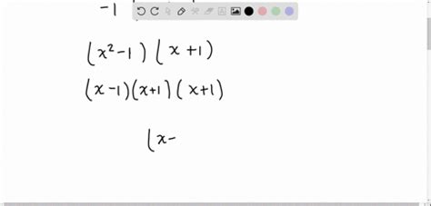 SOLVED Graphing Polynomials Factor The Polynomial And Use The Factored Form To Find The Zeros