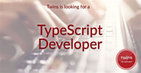 Twins Consulting Denmark On Linkedin Typescript Developer Itjob