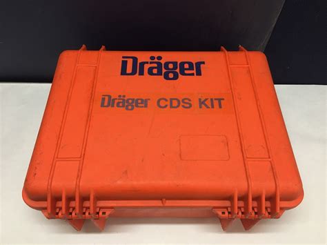 Dräger Quantimeter Model 1000 Gas Detection Unitaccuro Pump Cds Kit