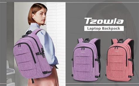 Tzowla Travel Laptop Backpack Water Resistant Anti Theft