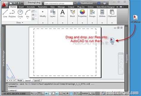 Automate Plotting In Autocad With Command Scripts