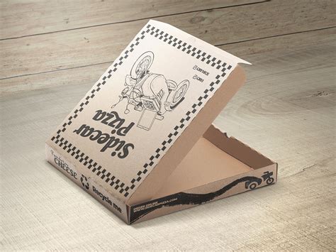 Sidecar Pizza Box On Behance