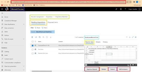 Learn About Record Management In Microsoft Purview Prasham Sabadra Posted On The Topic Linkedin