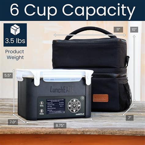 Luncheaze Xl Cordless Heated And Electric Lunch Box User Manual