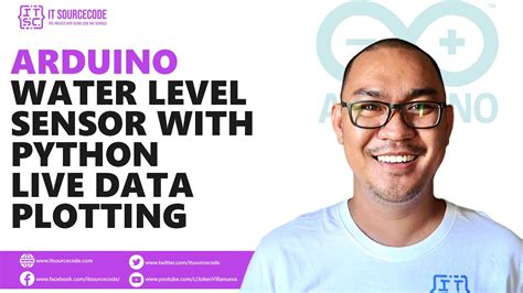 Arduino Water Level Sensor With Python Live Data Plotting