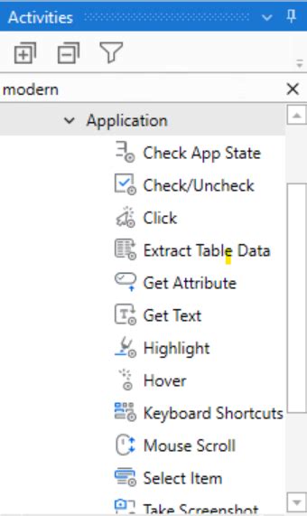 Activity Get Visible Text Get Blank Result Activities Uipath