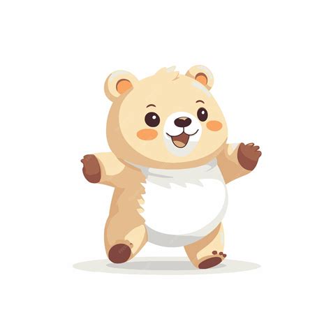 Premium Vector Chibi Bear