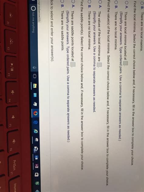 Solved Find All Points Where The Given Function Has Any Chegg