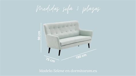 Principales Medidas De Un Sofá Con Ejemplos