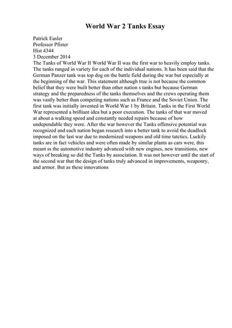 Illustrative Essay Example Pdf