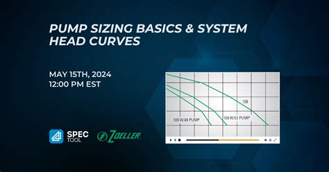 Pump Sizing Basics And System Head Curves Ats Spectool